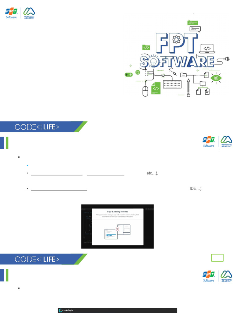 (FPT Software) CoderByte - Guideline For Candidate 2025 | PDF | Software | Computer Engineering