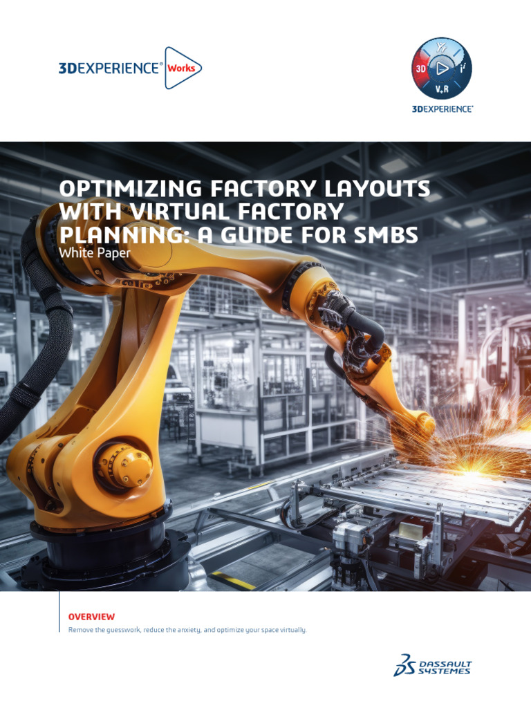 3dexperience Works Whitepaper SMBS Manufacturing Leverage Virtual Factory | PDF | Simulation ...