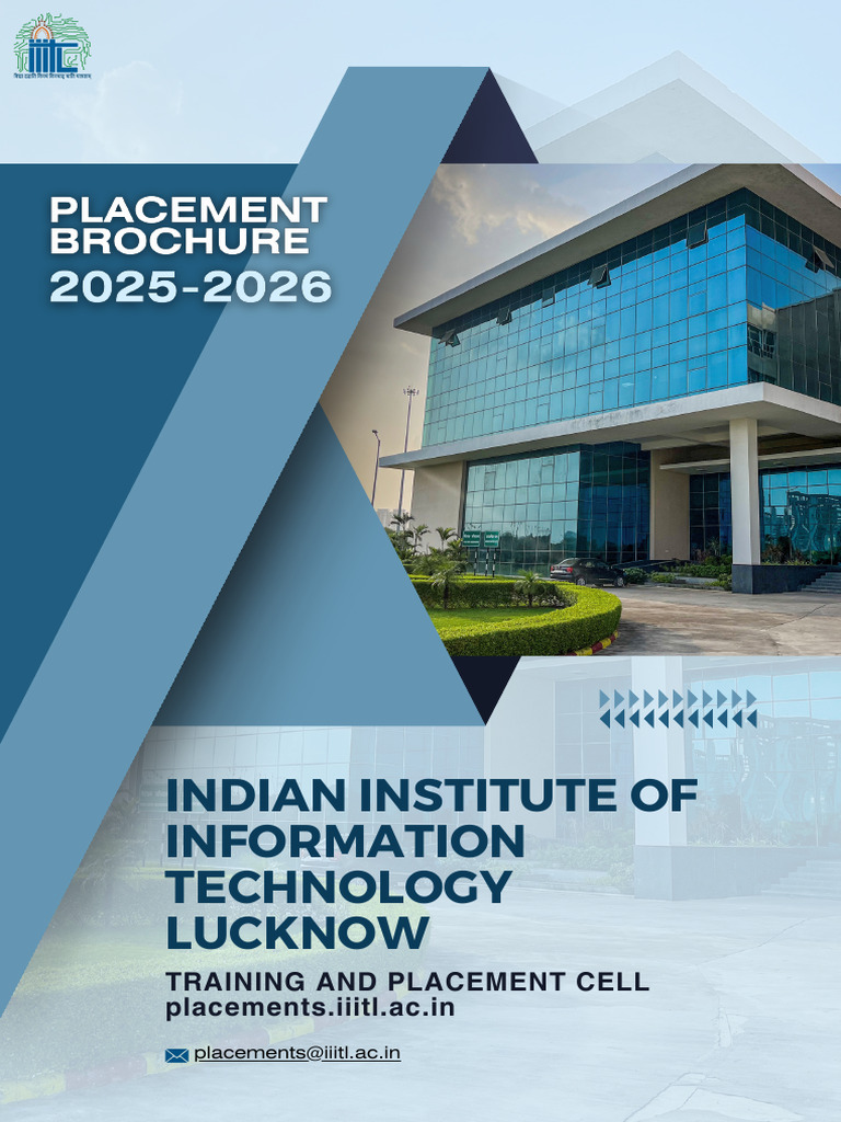 Placement Brochure Iiitl 2025 26 | PDF | Machine Learning | Artificial ...