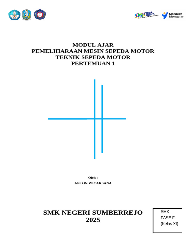 Modul Ajar Engine XI TSM Pertemuan 1 | PDF