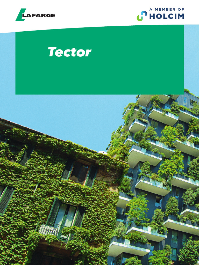 Tector-Brochure - HOLCIM Tile Adhesive | PDF | Cement | Concrete