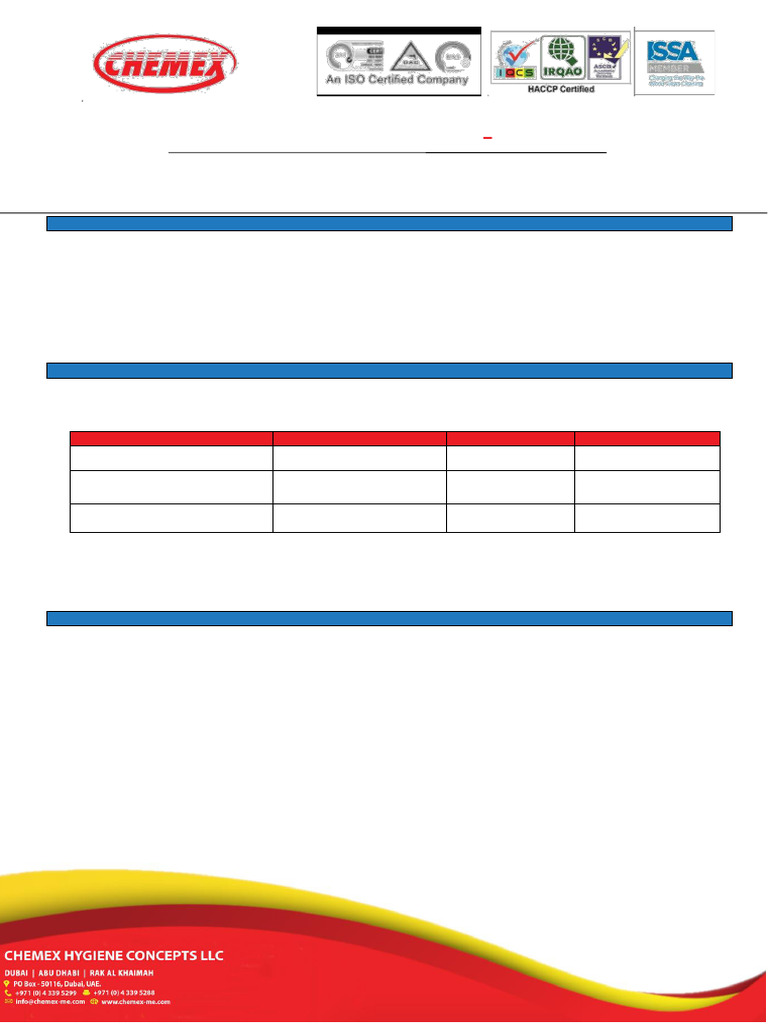 Msds - Chemex - Pine Disinfectant - Lavender | PDF | Personal ...