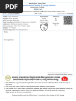 Opd Slip From Home | PDF