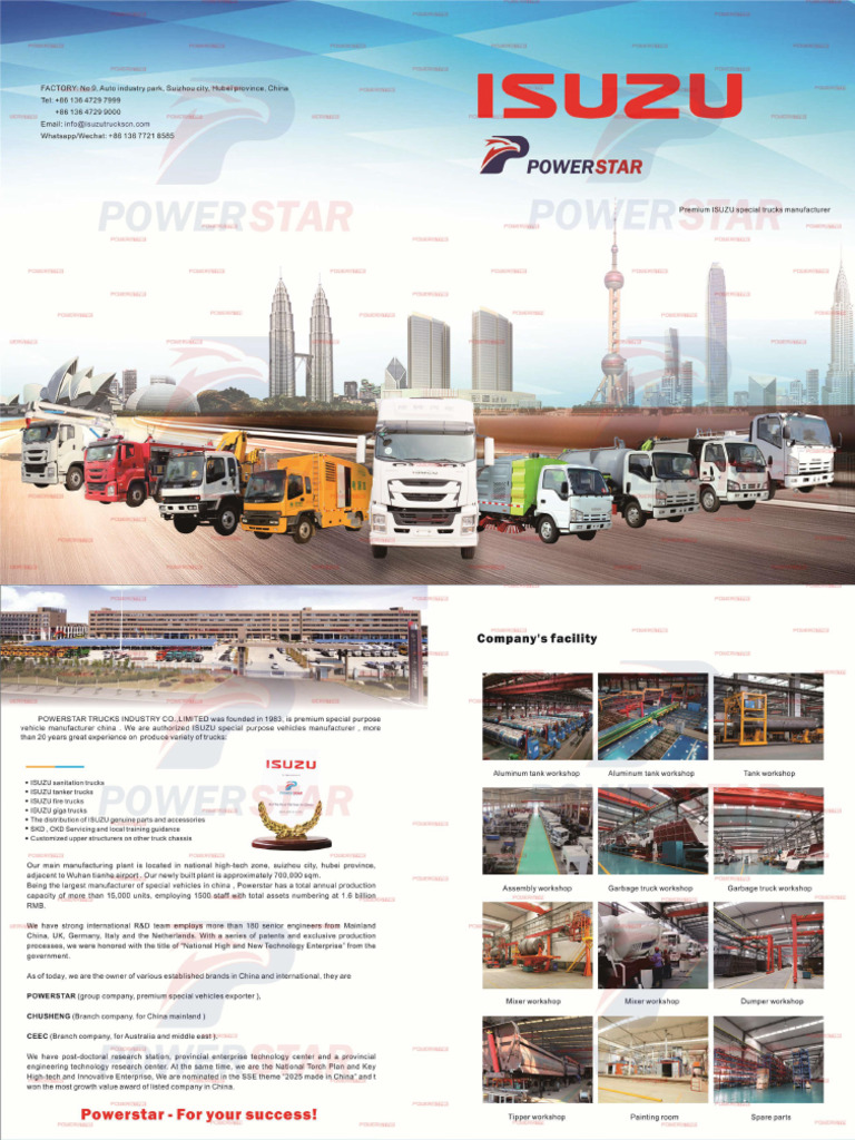 Powerstar Trucks Catalogue | PDF