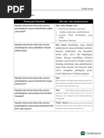 Tabel Proyek Inovasi - DWI INDRA | PDF