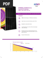 Adani Solar Brochure With Datasheets | PDF | Electrical Components ...