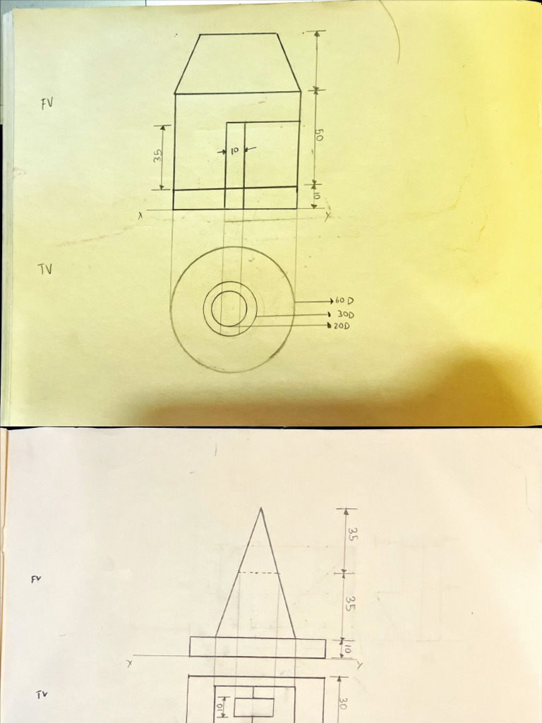Orthographic Projection | PDF