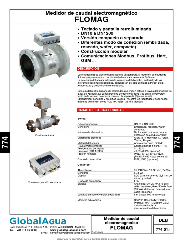 774-01 - Flomag 3000-Es | PDF