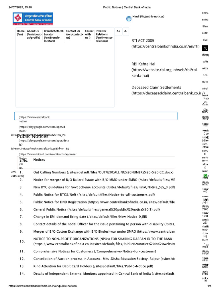 Decreto 6029: Bank Notice Details | PDF