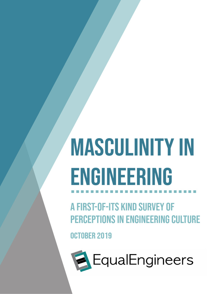 EqualEngineers Masculinity Report Final | PDF | Mental Health | Masculinity