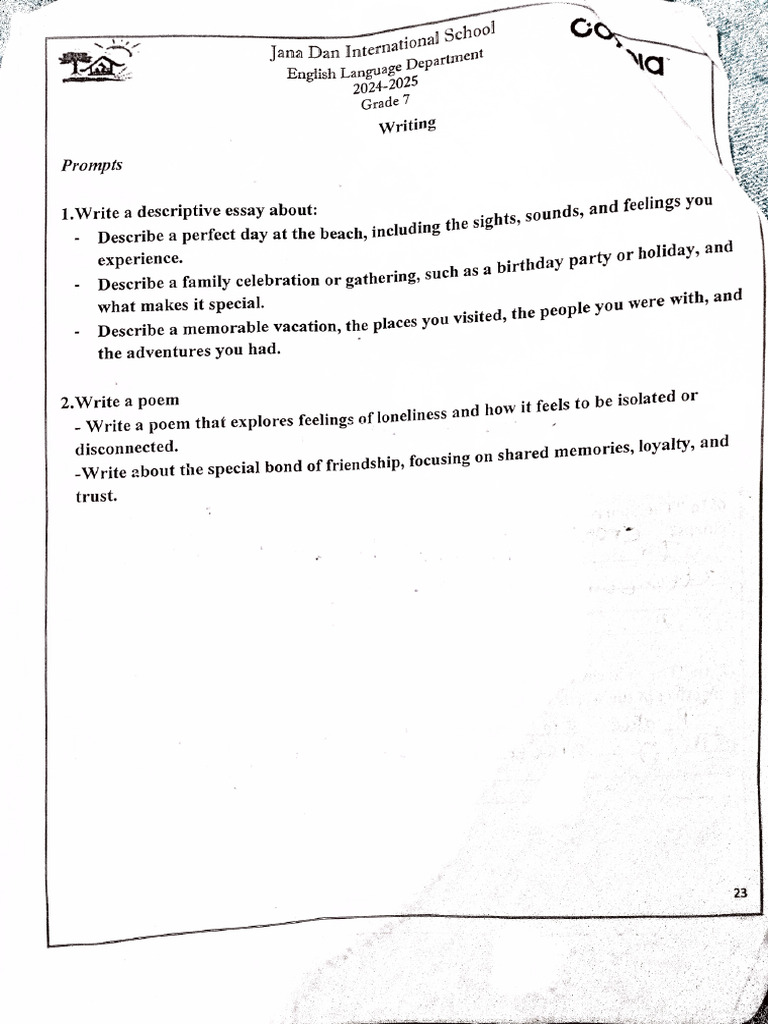 Jana Dan International School - 20250315 | PDF