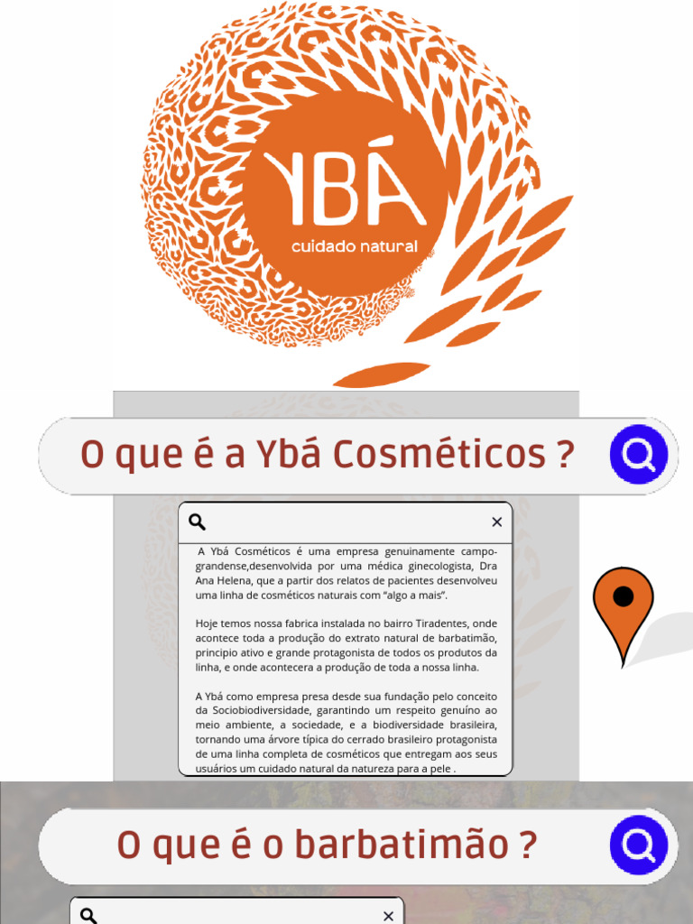 Ybá Cosméticos: Cuidado Natural e Eficaz | PDF