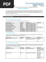 Material Declaration Form | PDF | Chemical Compounds | Materials