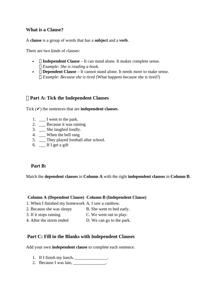 W.S Clauses 3rd | PDF