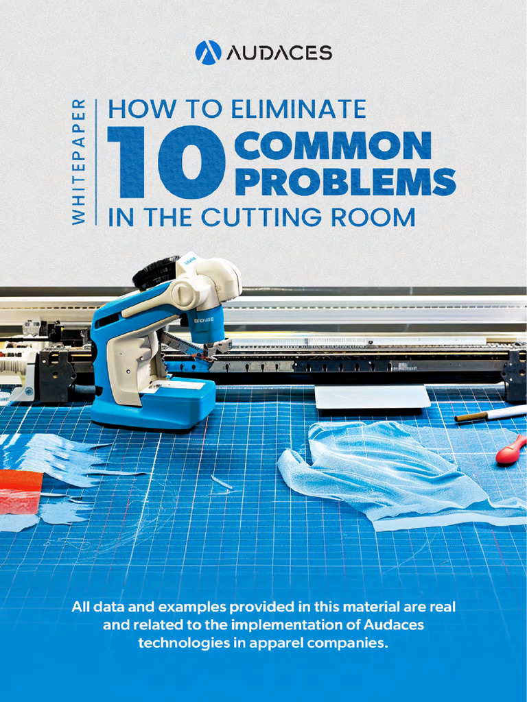 (Whitepaper) How To Eliminate Cutting Room Problems | PDF | Textiles ...