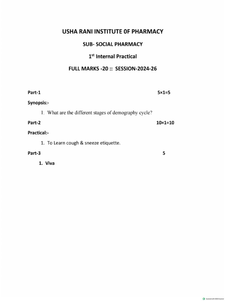 Social Practical Que & Ans | PDF