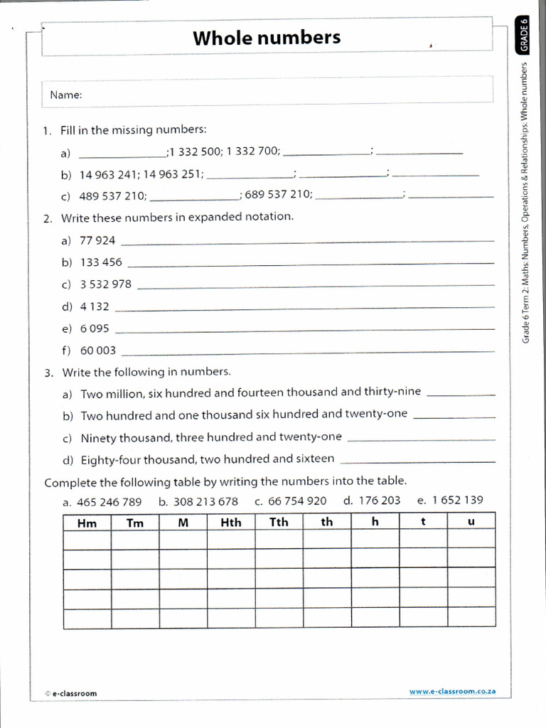 Grade 6 Maths 2 | PDF