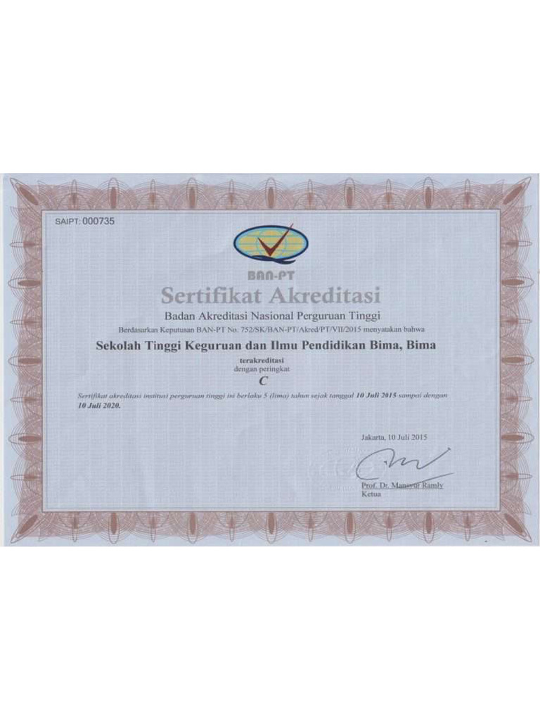 Akreditasi Kampus | PDF