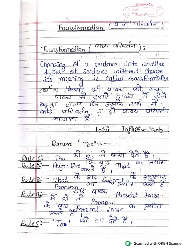 Class-11 Eng Grammar H.M | PDF