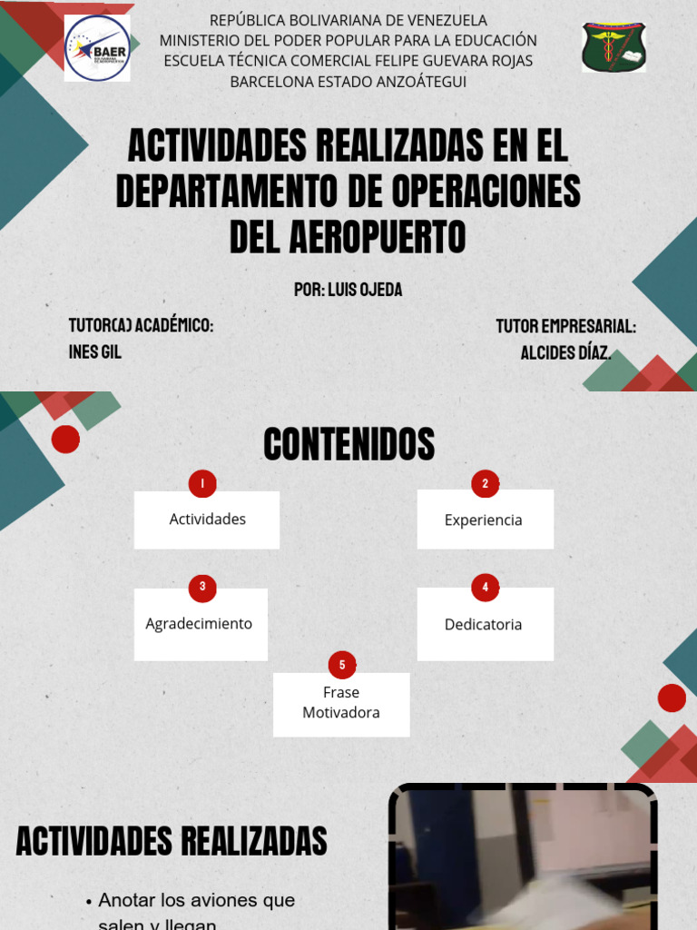 Luis Ojeda | PDF | Aeropuerto | Aprendizaje