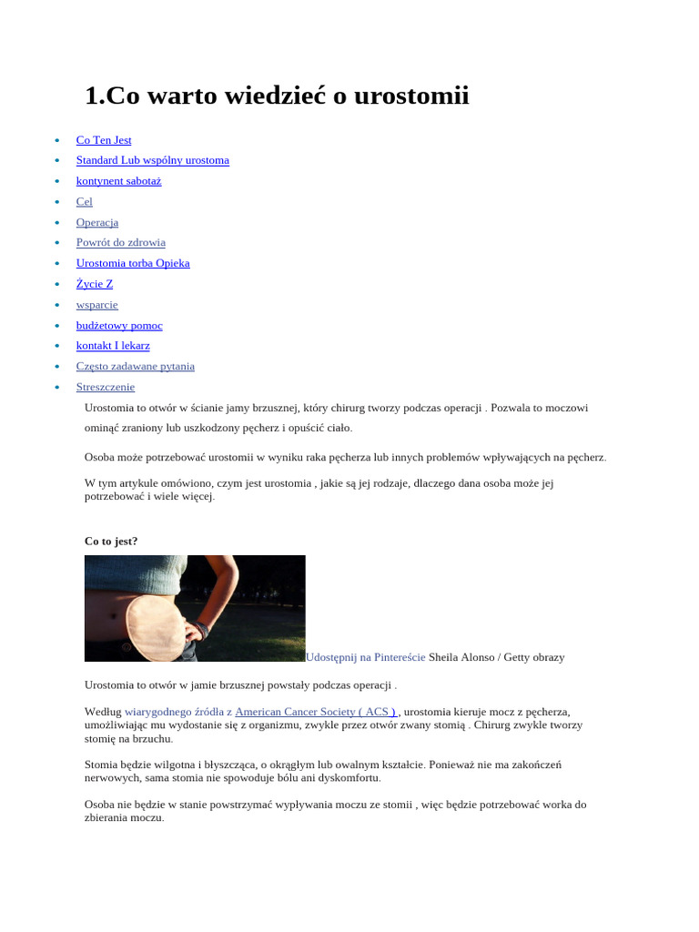 Geriatra 1 Urostoma Metod | PDF