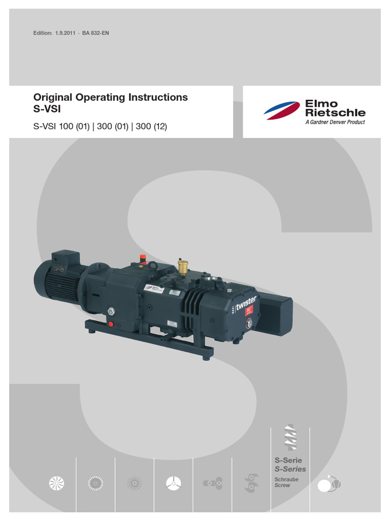 Manual S-VSI | PDF | Pump