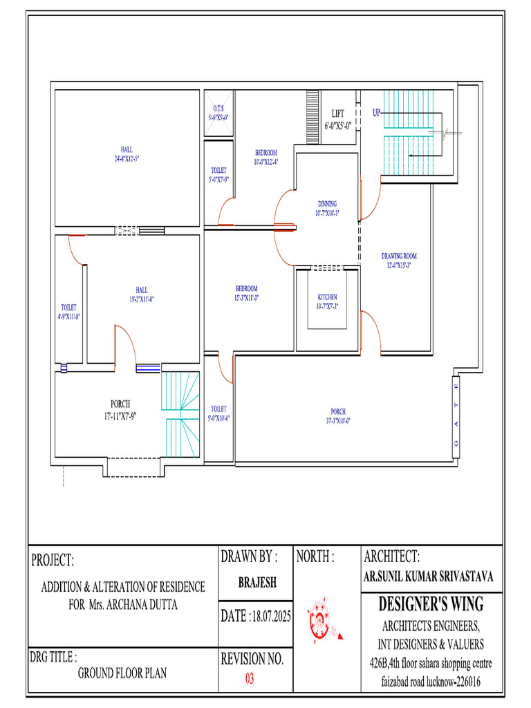 Revised Ground Floor Plan | PDF