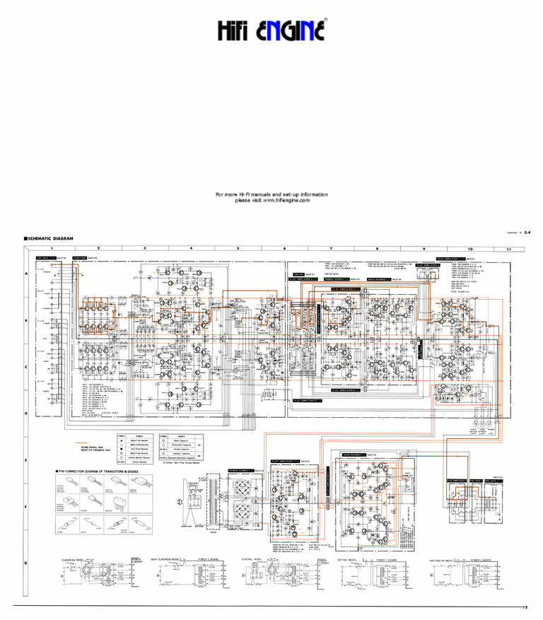 Hfe Yamaha c4 Schematic | PDF