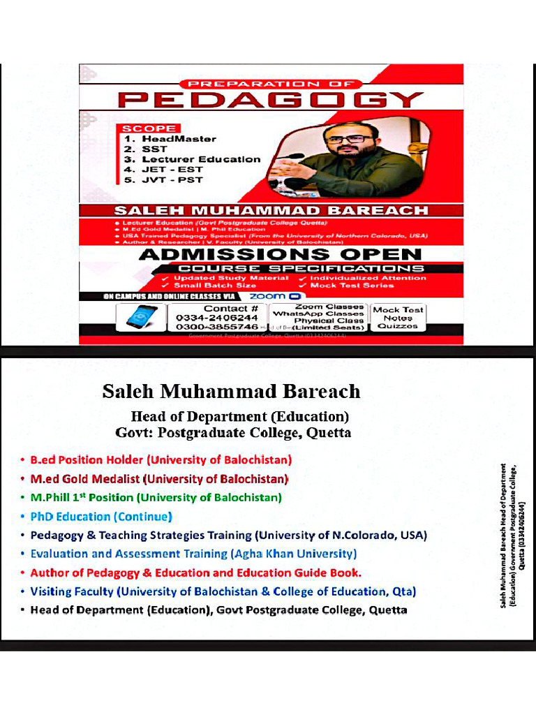 Programmed Instruction Method by Prof Saleh Muhammad Bareach ...