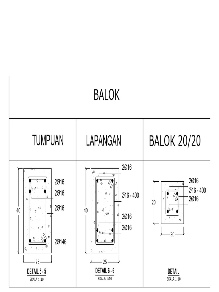 Balok Aca | PDF