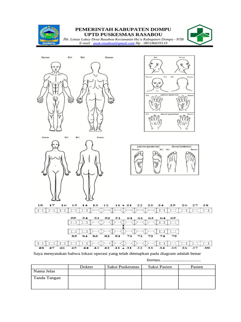Form Penandaan Sisi Operasi 2 | PDF