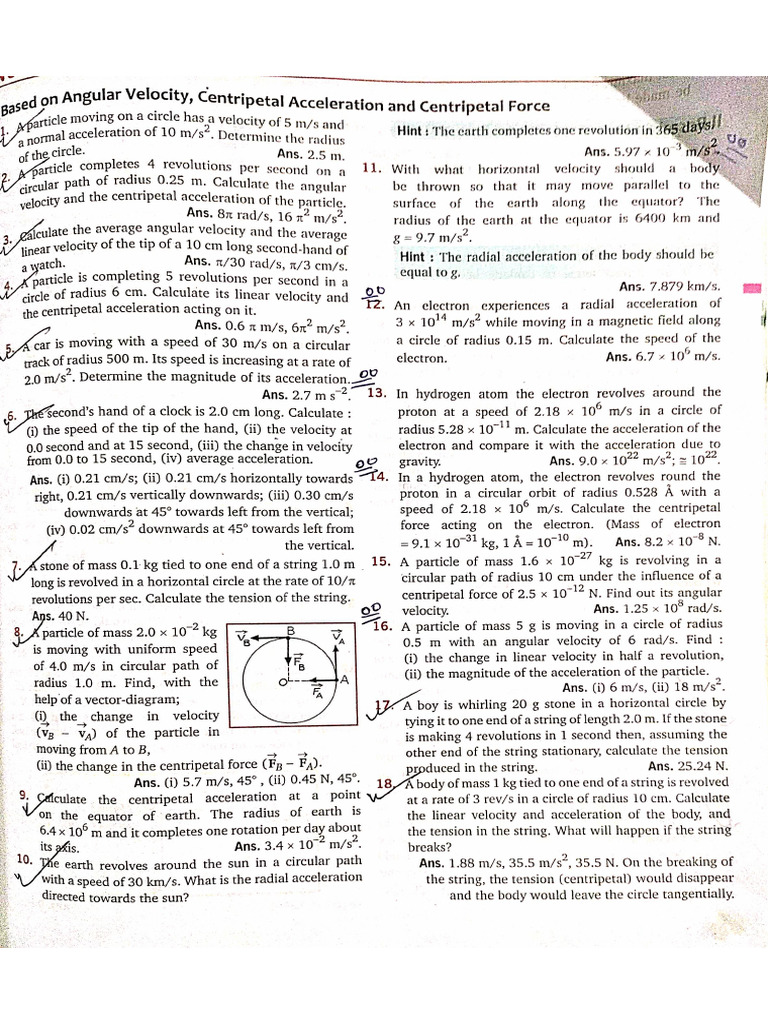 Circular Motion | PDF