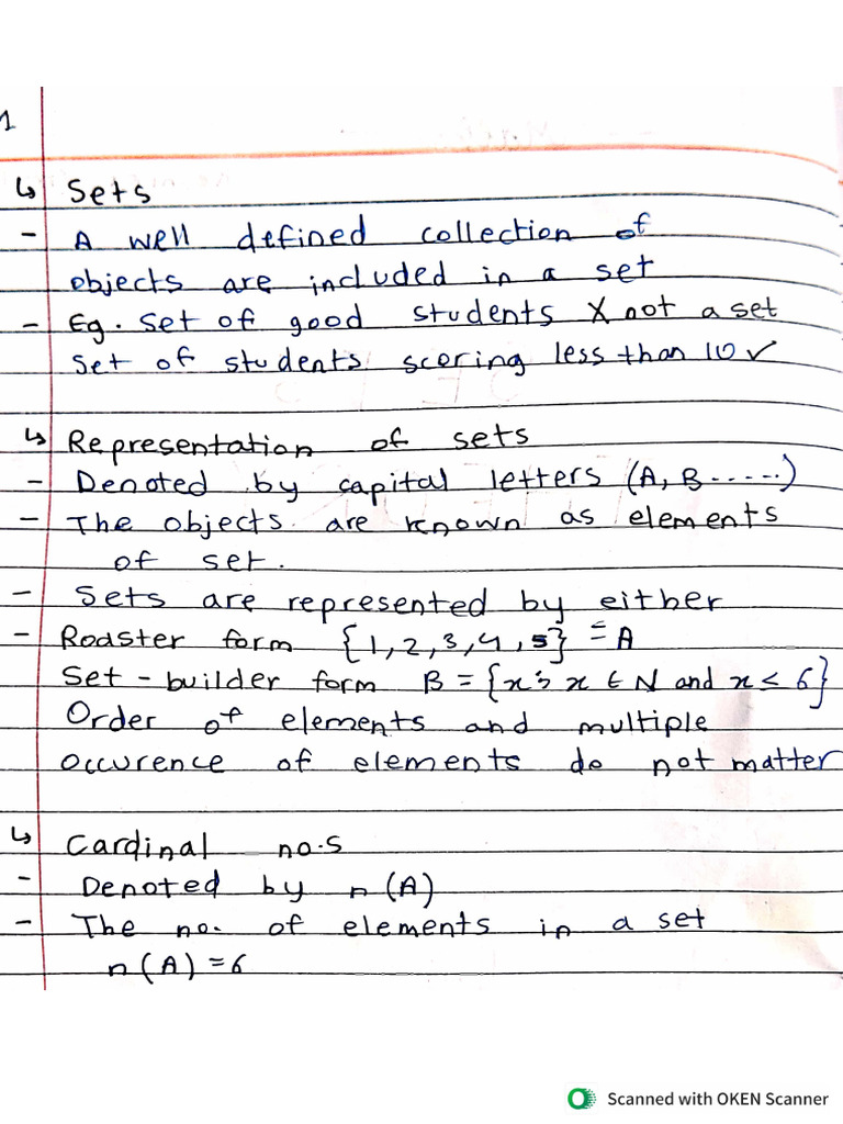 Sets Theory | PDF