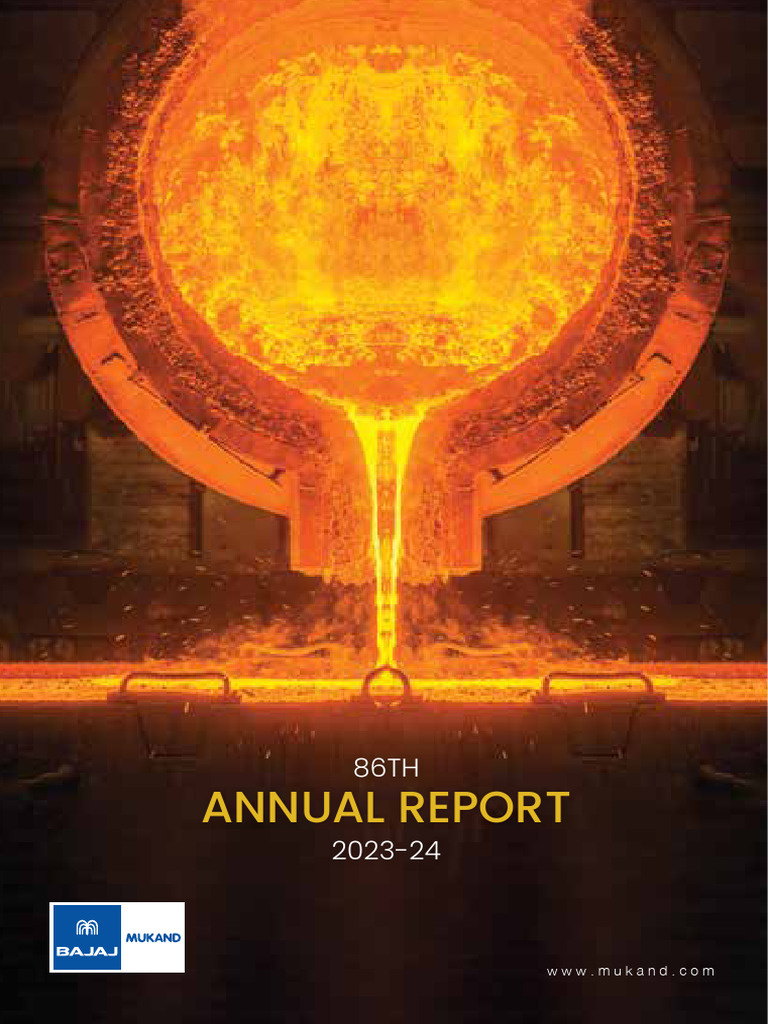 Mukand Limited Annual Report 2023-24 | PDF | Stainless Steel | Steel