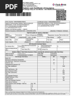 CHOLA Revised Motor Insurance Claim Form | PDF | Insurance | Vehicles