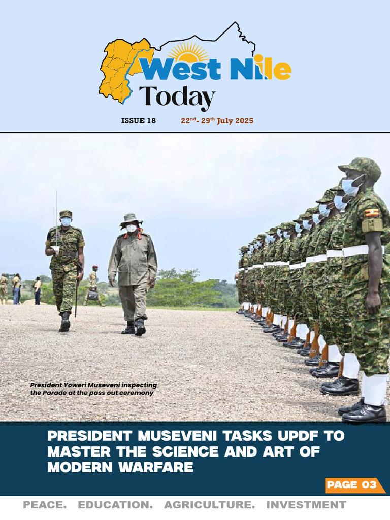 Museveni Urges UPDF on Modern Warfare | PDF | Tanks | Wood Carving