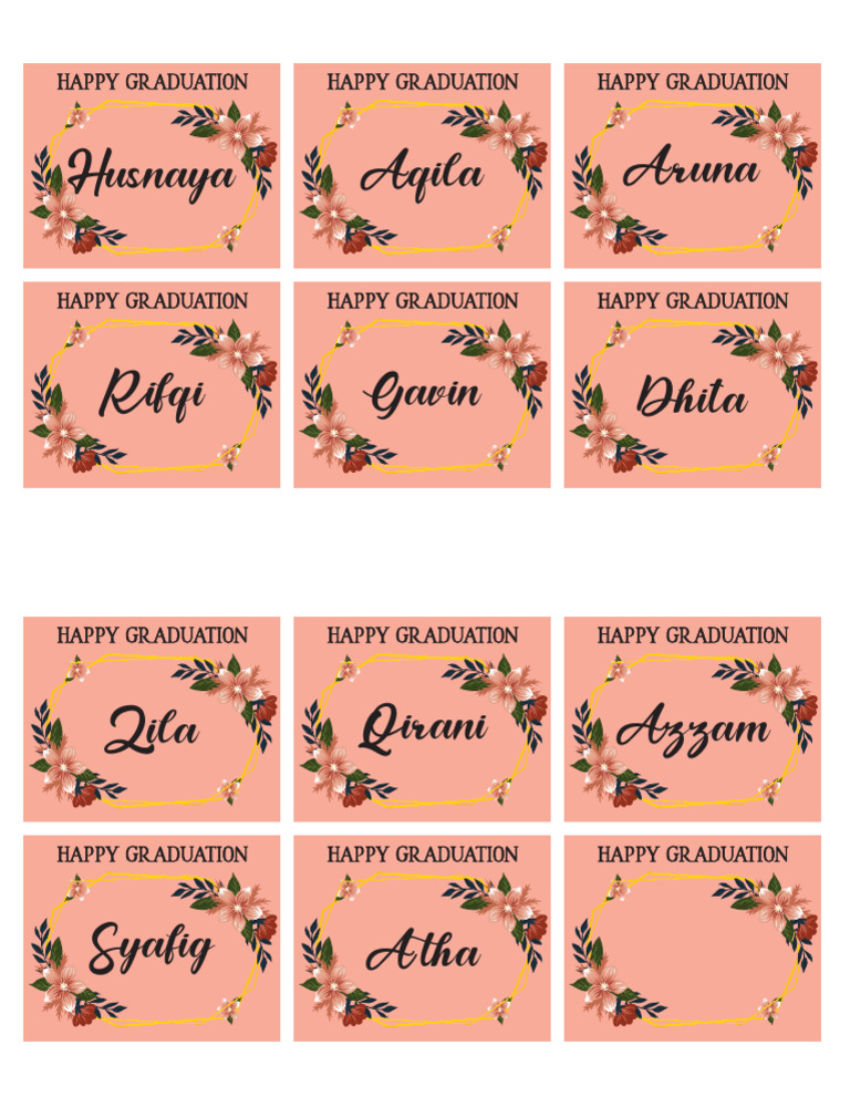 Graduation Wishes in English | PDF