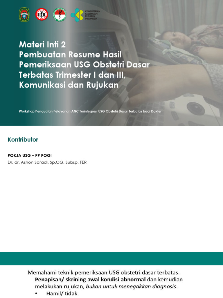 MPI. 2 - Dr. Ema - Pembuatan Resume Hasil Pemeriksaan USG Obstetri ...