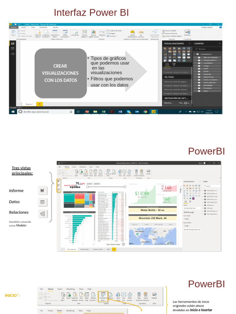 Interfaz Power Bi | PDF | Blog | Informática