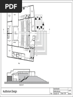 Auditorium Backstage Layout Plan | PDF