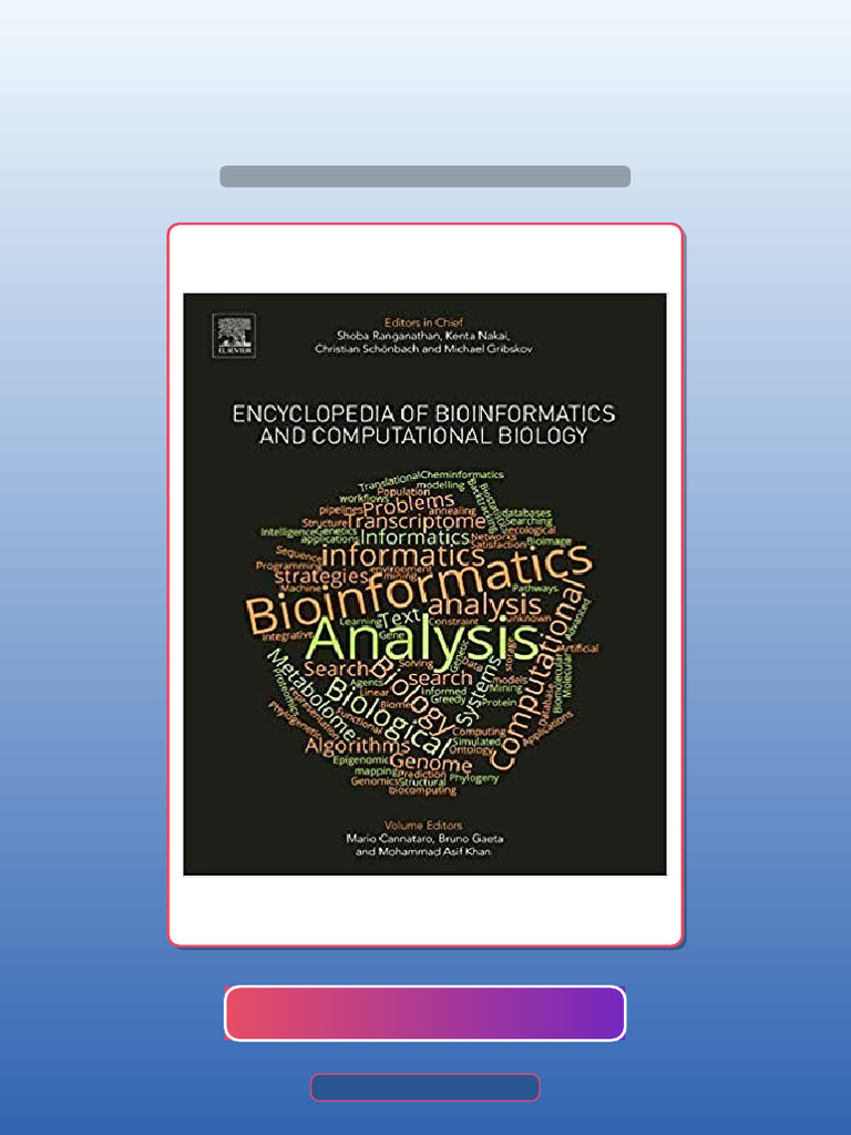 Encyclopedia of Bioinformatics and Computational Biology ABC of ...