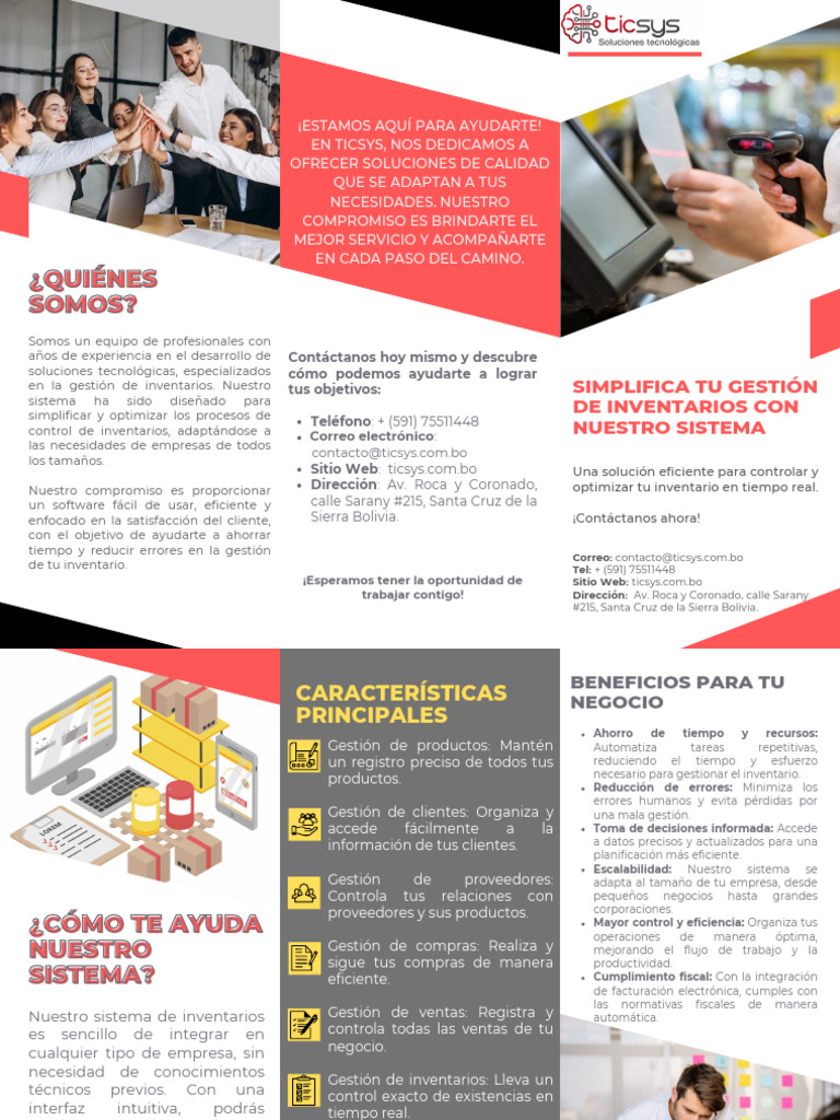 Descrpcion Detallada de Sistema de Inventarios Web BASICA | PDF | Business | Tecnologías de la ...