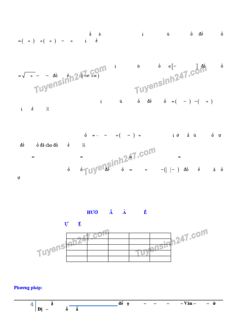 Dap An BTVN Luyen Tap Tim M de Ham So Don Dieu Tren R Hoac Tren Tung Khoang Xac Dinh 1685525565 ...