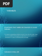Defining Variables in Rpgle Free Format-1 | PDF