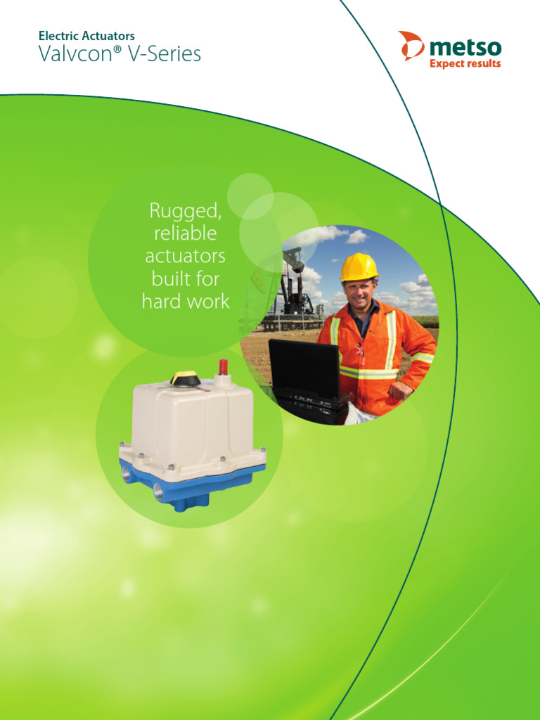 VALVCON V Series Electric Actuator Datasheet | PDF | Actuator | Switch