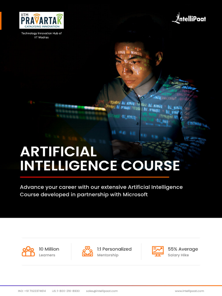 Artificial Intelligence Course Intellipaat | PDF | Artificial Intelligence | Intelligence (AI ...