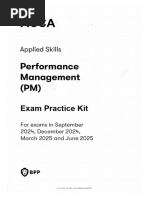 ACCA AFM Essential Formula Sheet | PDF