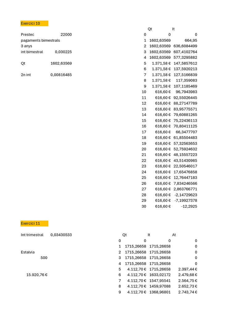 Exercicis Tema 5 | PDF