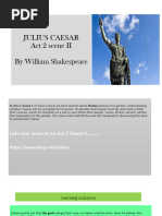 Act 2 Julias Caesar Summary | PDF