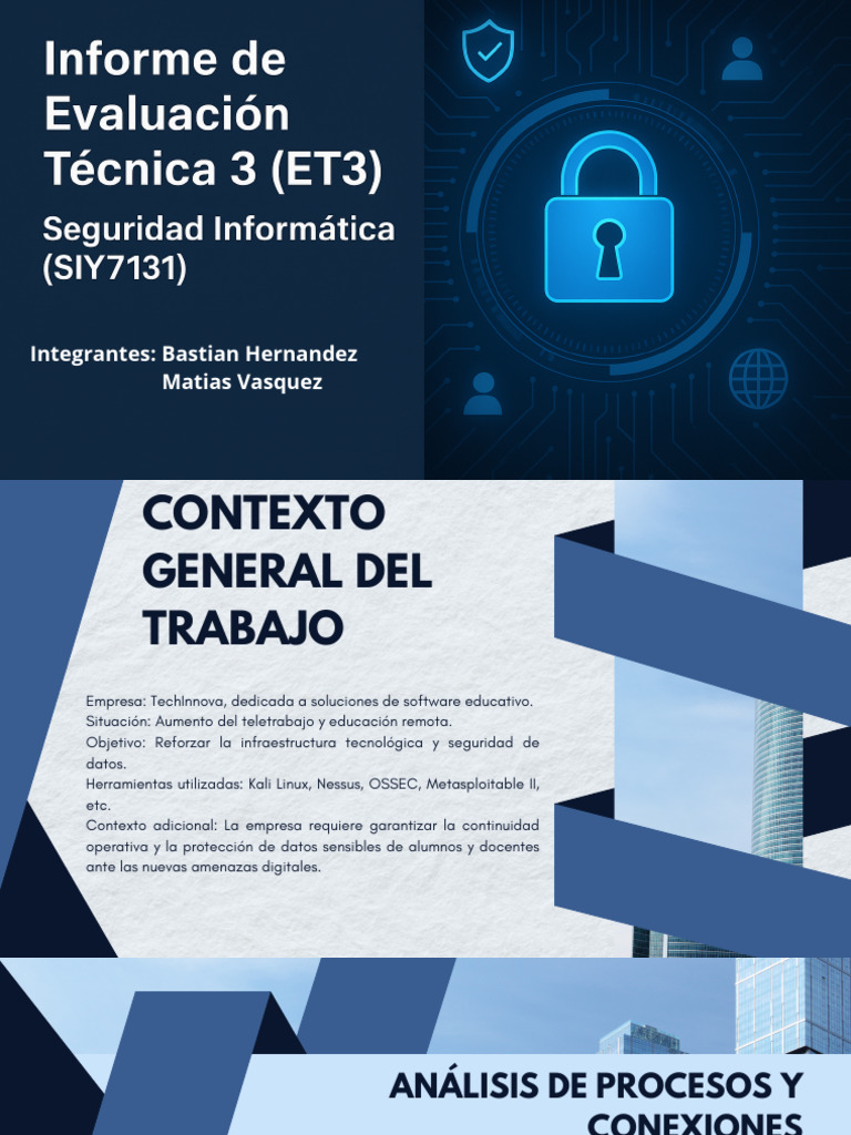 Presentacion Seguridad Informatica | PDF | Computación en la nube | Microsoft Windows